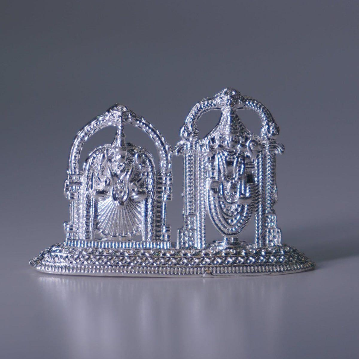Pure Silver 9.25 Padmavati Balaji idol 15g – PUSHMYCART