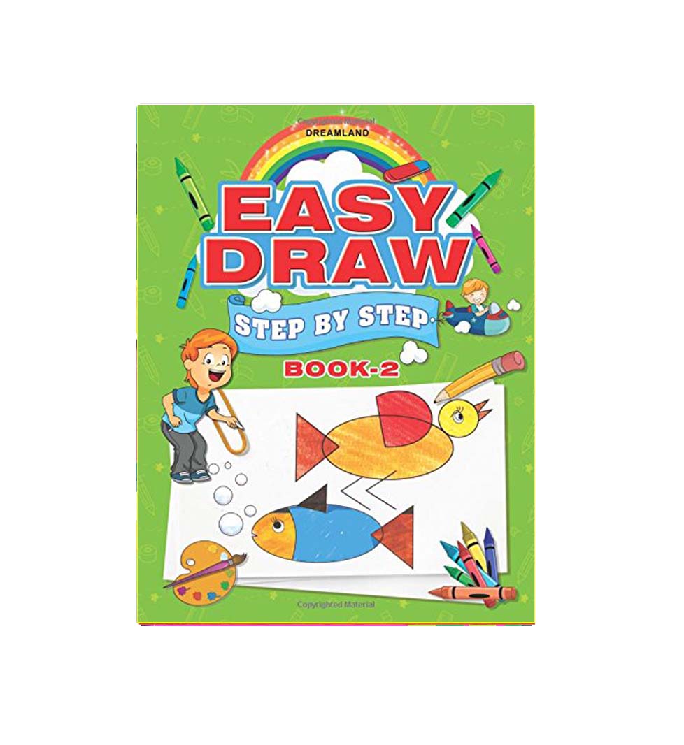 Easy Draw ...Step by Step Book 2 (English) – PUSHMYCART