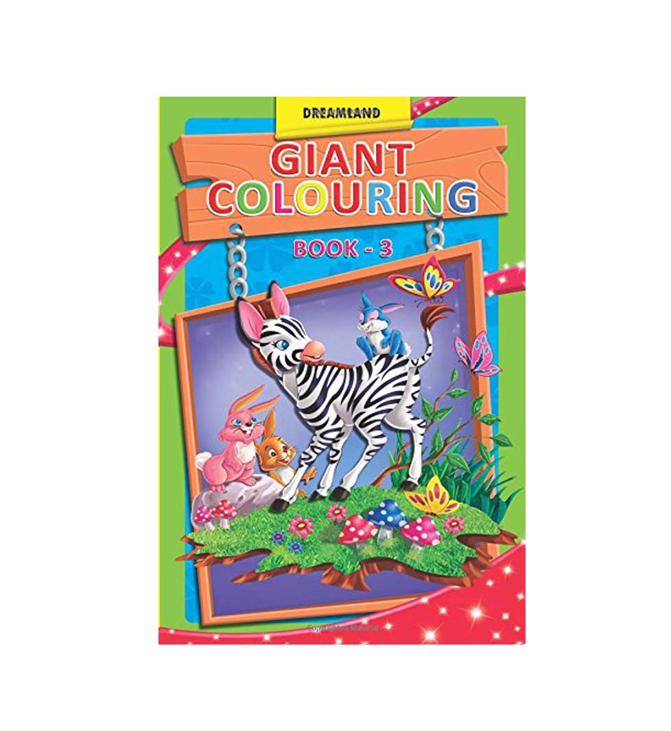 Giant Colouring Book - 3 (English) – PUSHMYCART