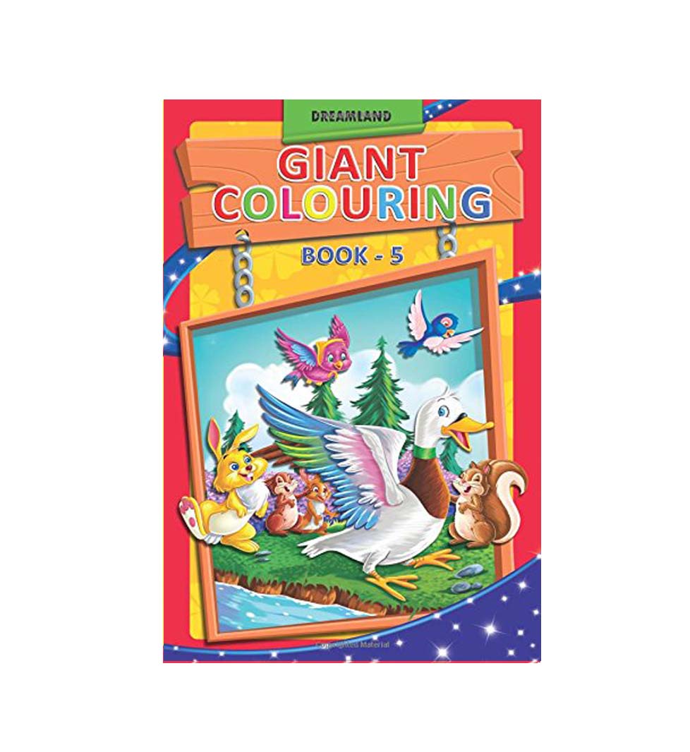 Giant Colouring Book - 5 (English) – PUSHMYCART