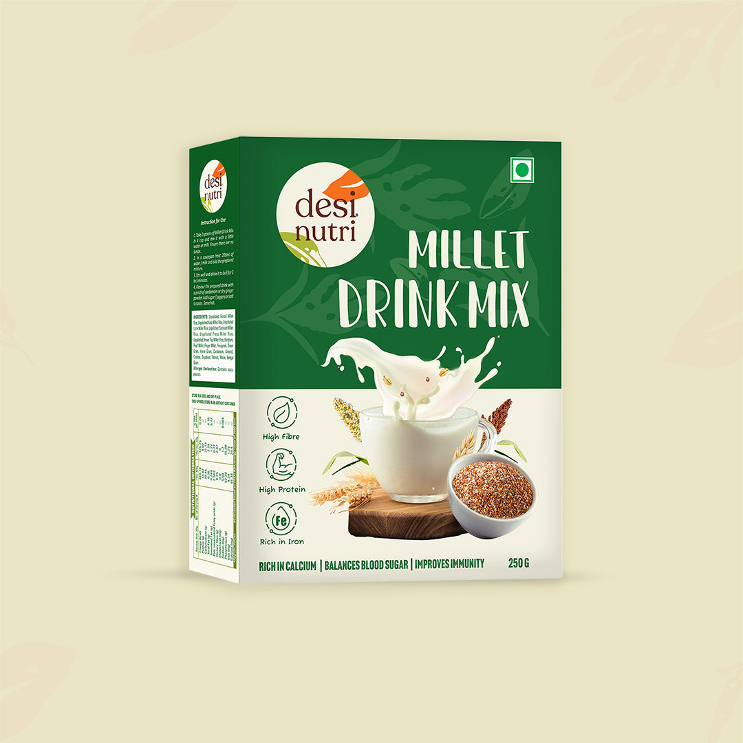 Desi Nutri Multi Millet Health Drink Mix – PUSHMYCART