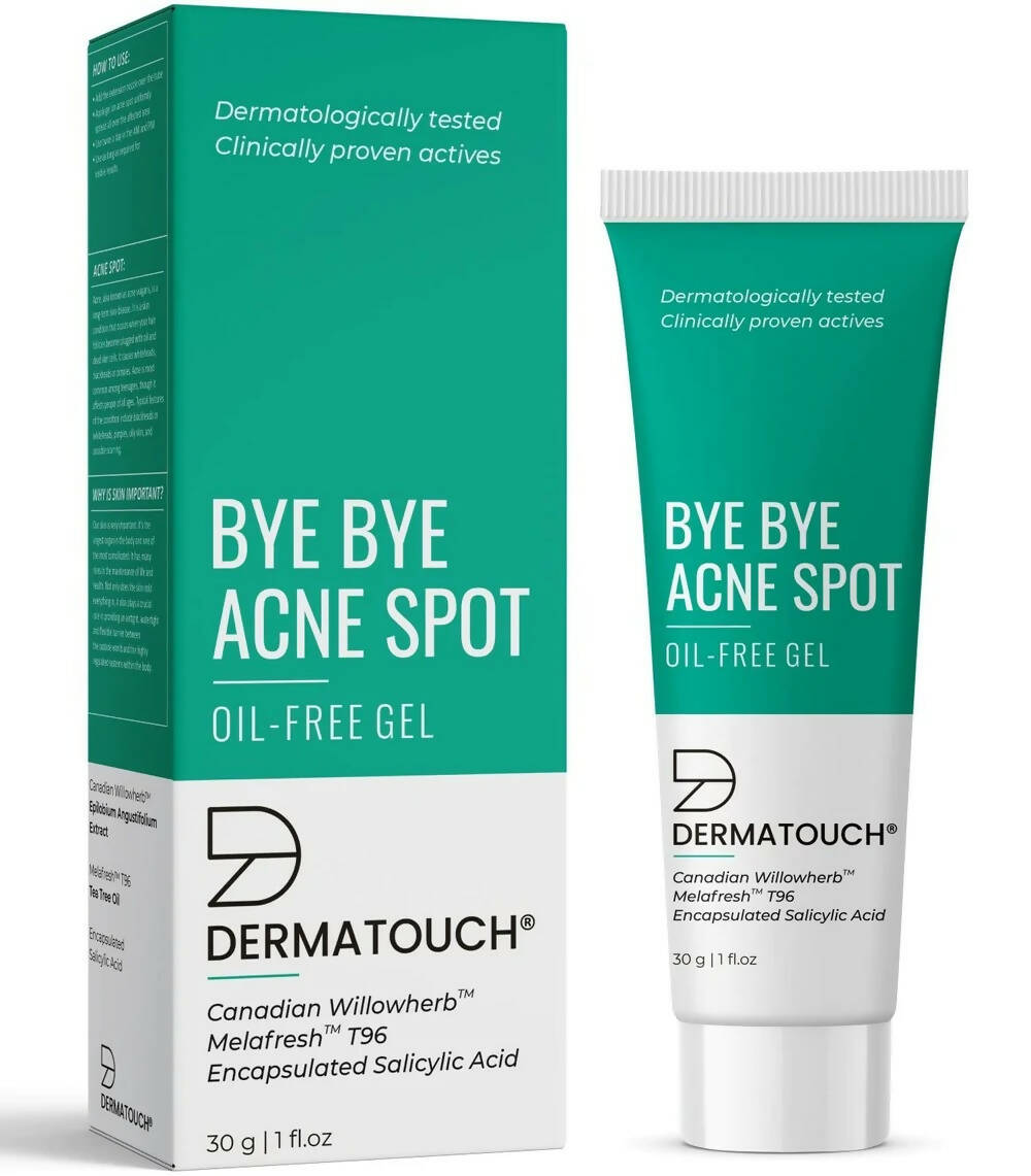 Dermatouch Bye Bye Acne Spot Oil-Free Gel 30 gm – PUSHMYCART