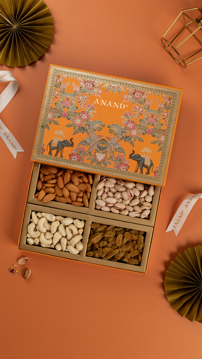 Anand Sweets JHEEL BATTI | ASSORTED DRY FRUITS 300g – PUSHMYCART