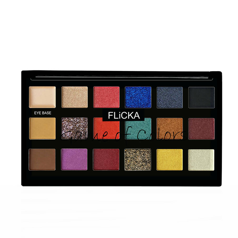 Flicka Game Of Colors Eyeshadow Palette | On Demand – PUSHMYCART