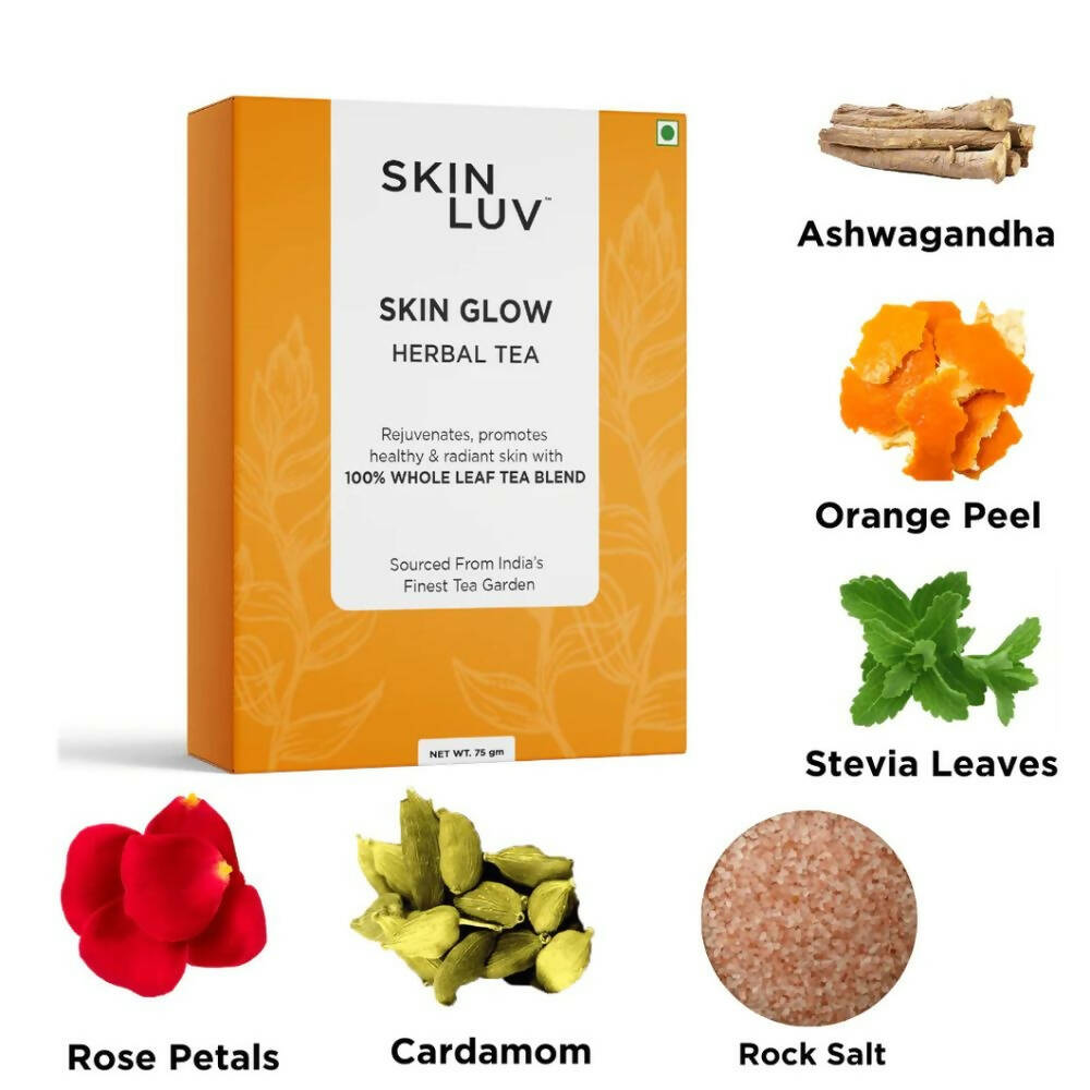 SkinLuv Skin Glow Herbal Tea – PUSHMYCART