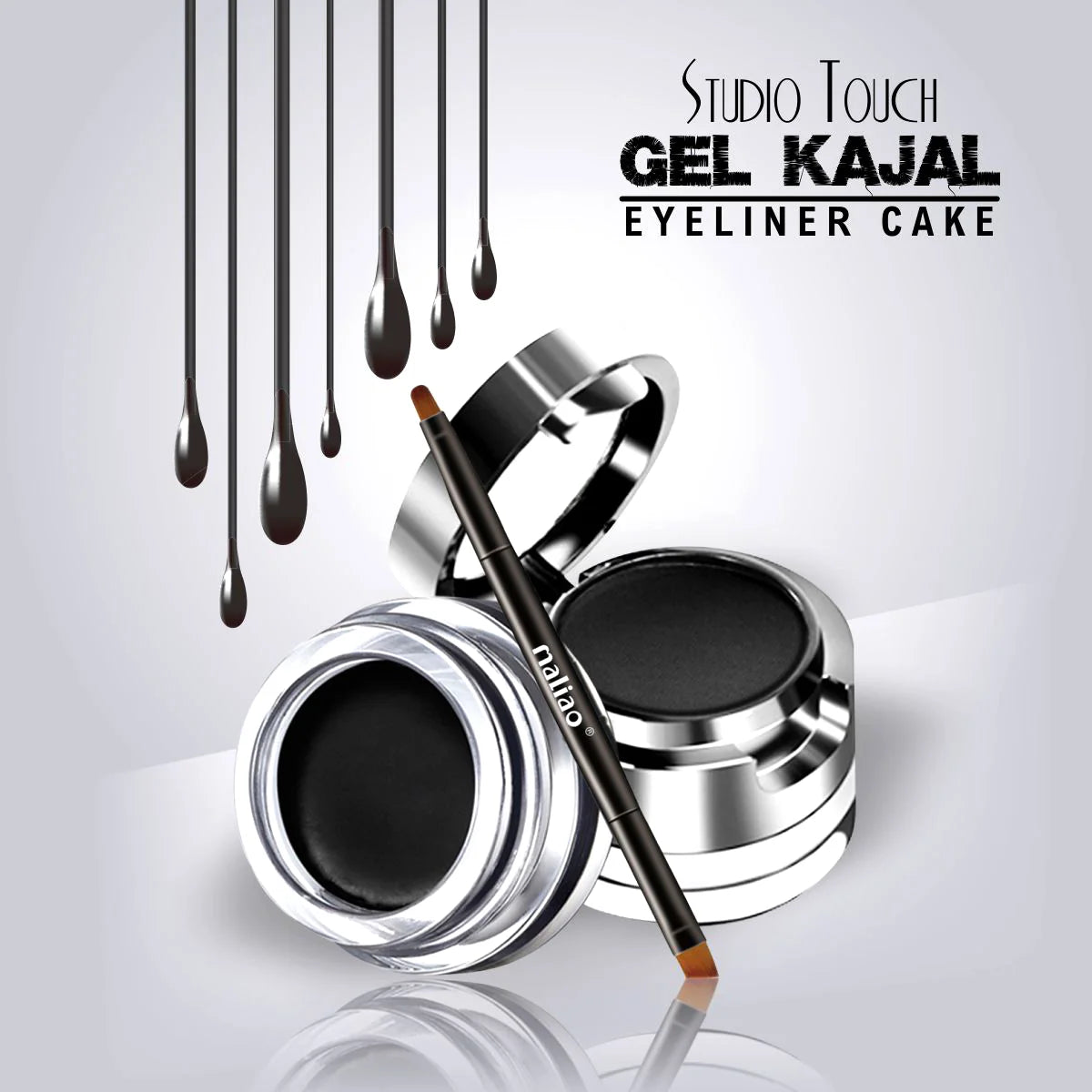 Maliao Studio Touch 2-in-1 Gel Kajal Eyeliner Cake – PUSHMYCART