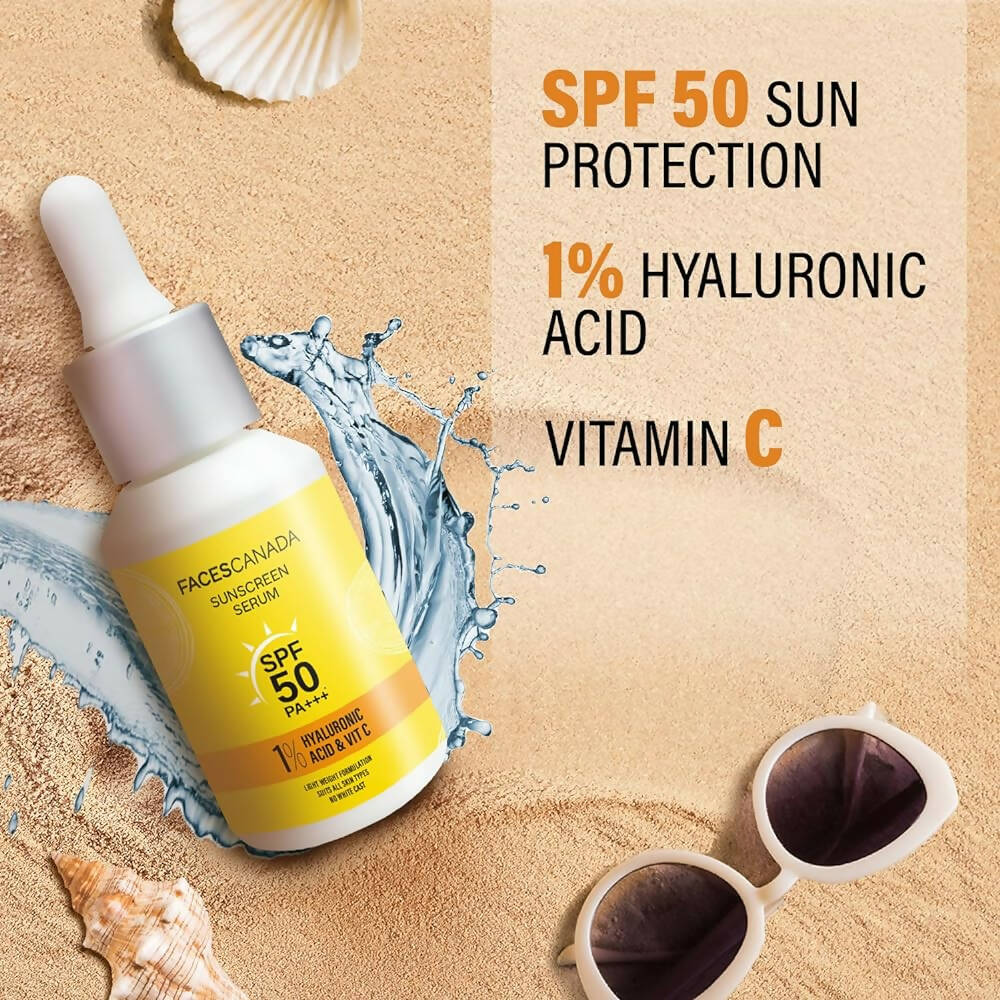 Faces Canada Sunscreen Serum SPF 50 PA+++ – PUSHMYCART