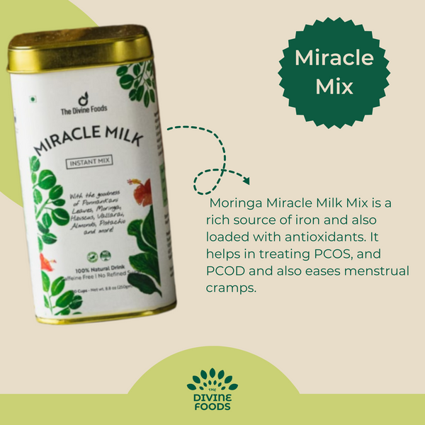 The Divine Foods Miracle Milk Instant Latte Mix 250 gm – PUSHMYCART