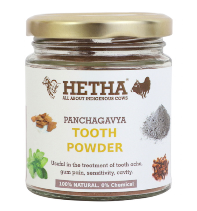 Hetha Panchagavya Tooth Powder (Dant Manjan) – PUSHMYCART