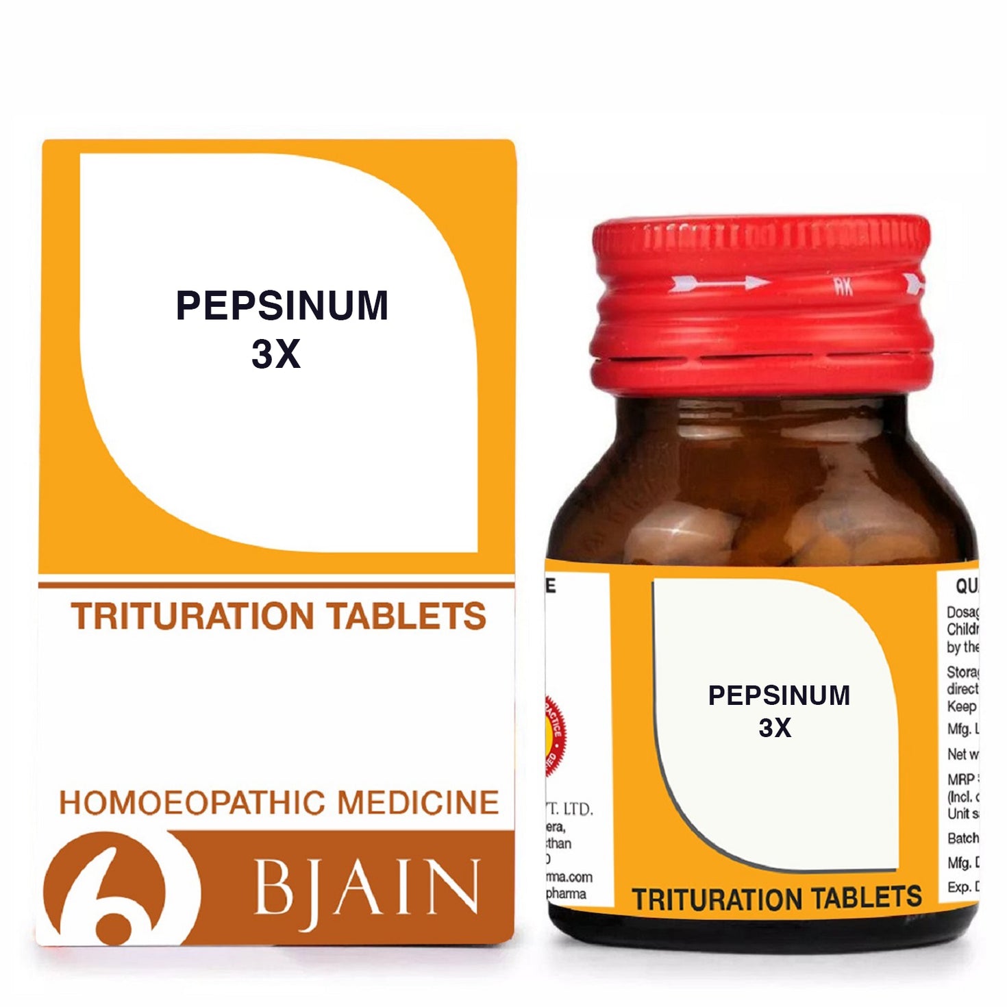 BJain Pepsinum Trituration Tablets – PUSHMYCART