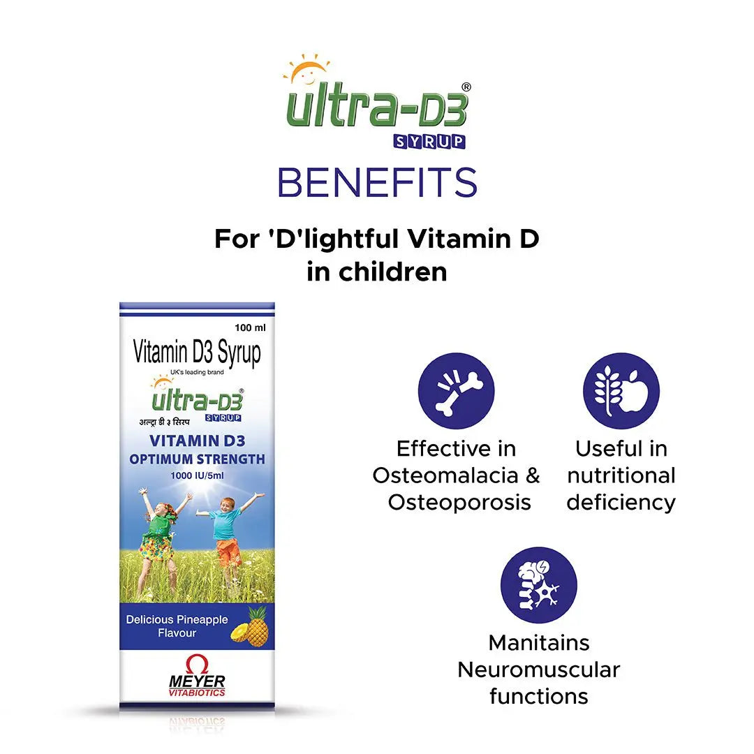 Vitabiotics Ultra D3 Syrup – PUSHMYCART