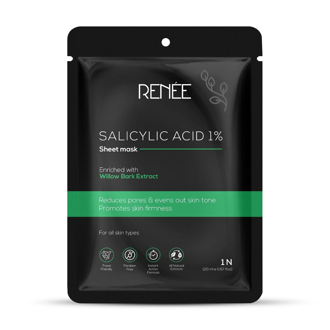 Renee Salicylic Acid Sheet Mask – PUSHMYCART