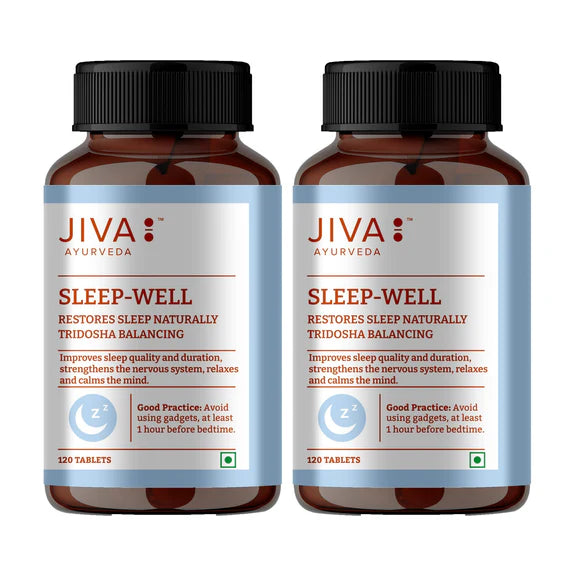 Jiva Ayurveda Sleep-Well Tablets – PUSHMYCART