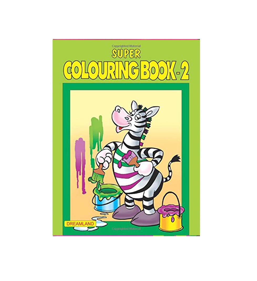 Super Colouring Book Part - 2 (English) – PUSHMYCART