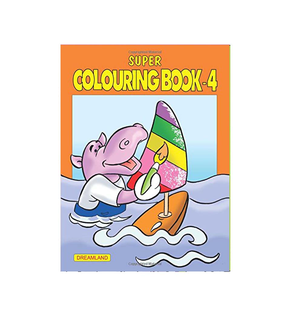 Super Colouring Book Part - 4 (English) – PUSHMYCART