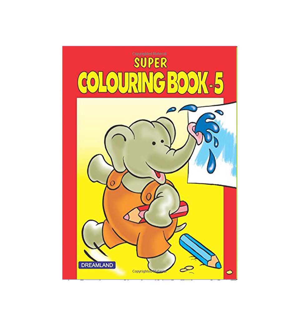 Super Colouring Book Part - 5 (English) – PUSHMYCART