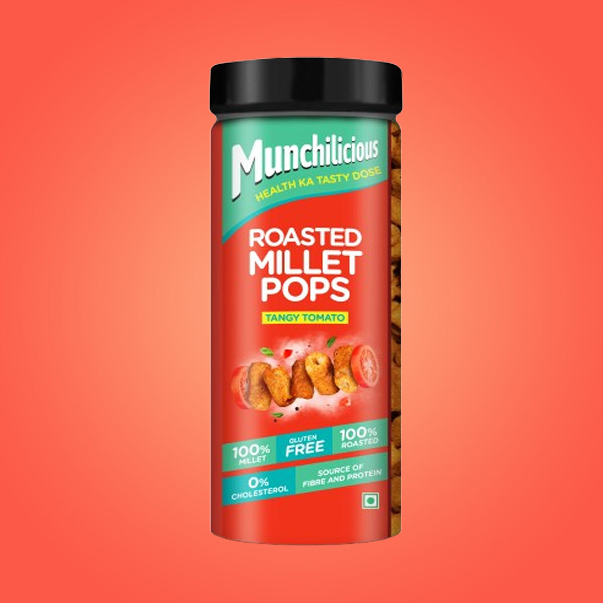 Munchilicious Roasted Millet Pops | Tangy Tomato – PUSHMYCART