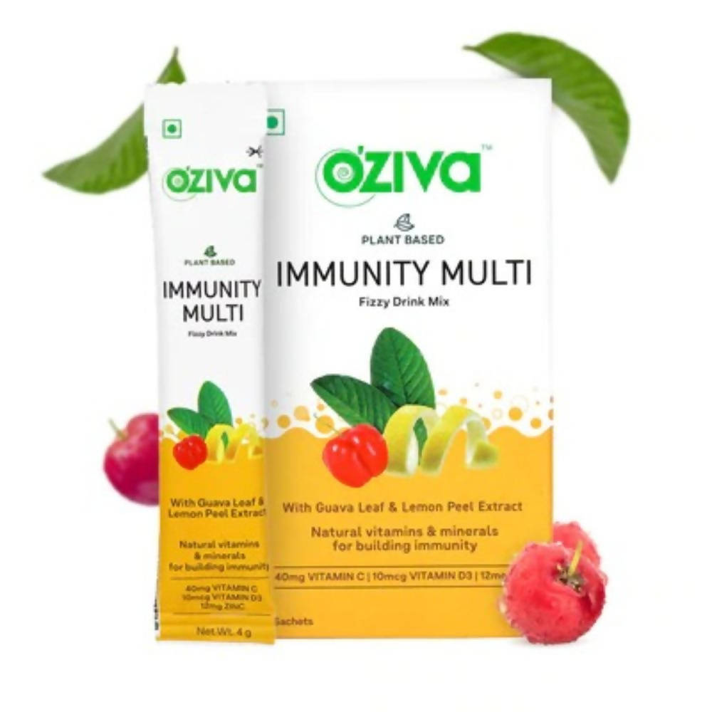 OZiva Plant Based Immunity Multivitamins Fizzy Drink Mix – PUSHMYCART