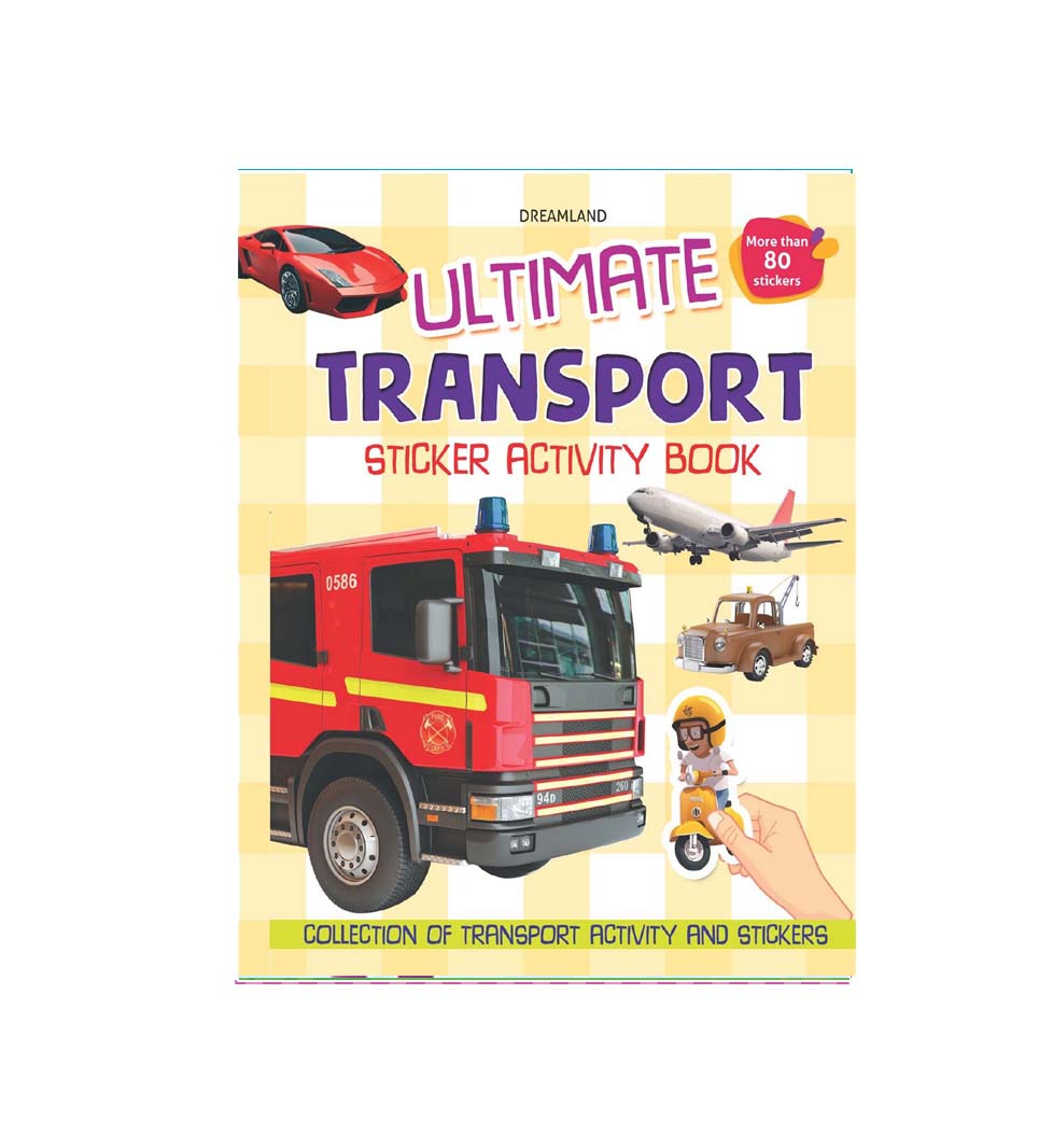 Ultimate Transport (Sticker Activity Book) (English) – PUSHMYCART