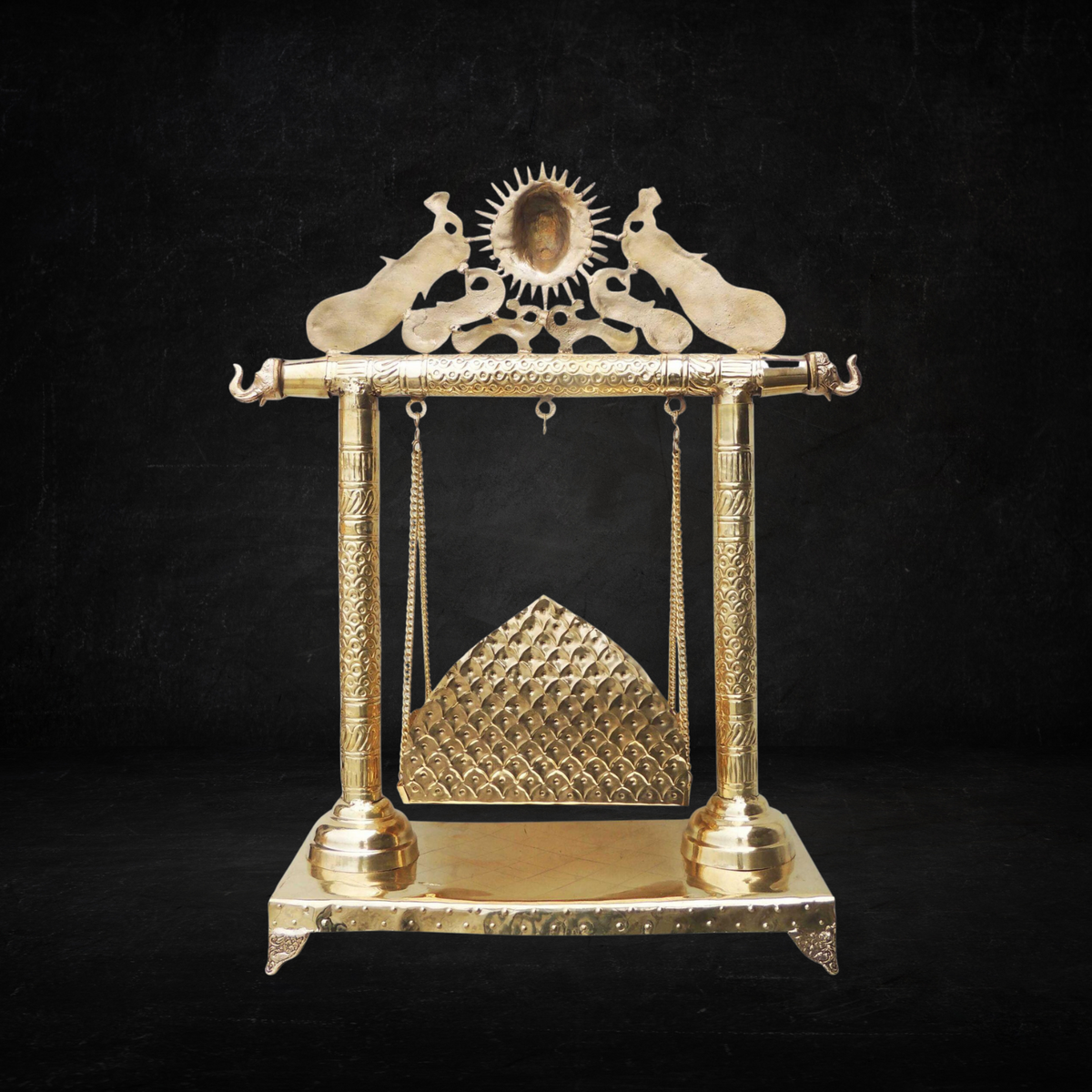 Brass Jhula for God 4.88kg – PUSHMYCART