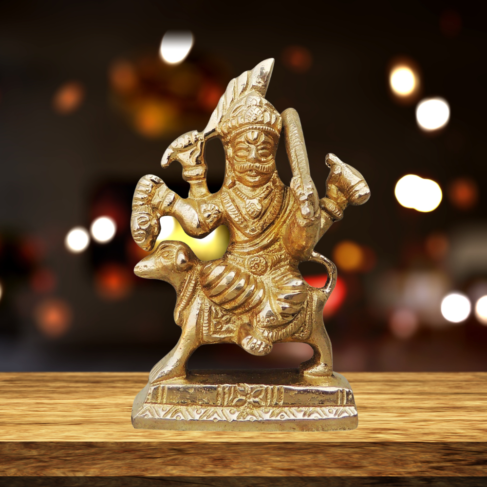 Brass Behro Baba Statue 0.3Kg – PUSHMYCART