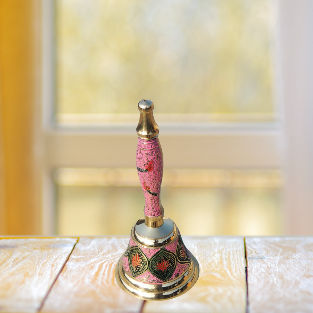 Brass Handle Red Color Bell 0.25Kg – PUSHMYCART