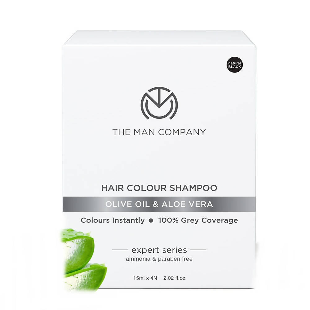 The Man Company Hair Color Shampoo – PUSHMYCART