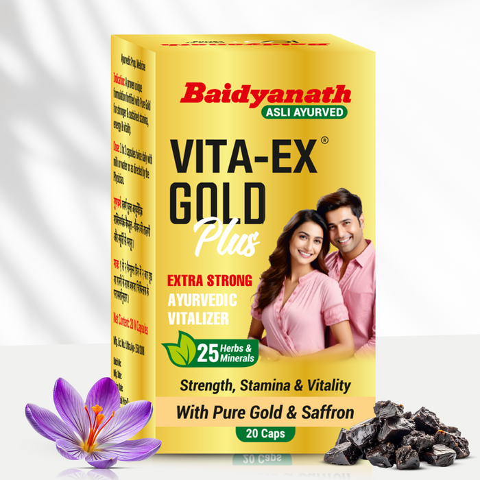 Baidyanath Vita-Ex Gold Plus Capsules – PUSHMYCART