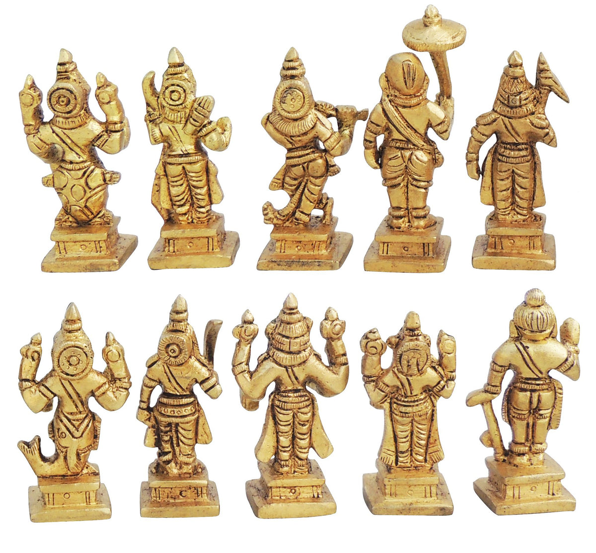 Brass Das Avatar Statue 0.74kg – PUSHMYCART