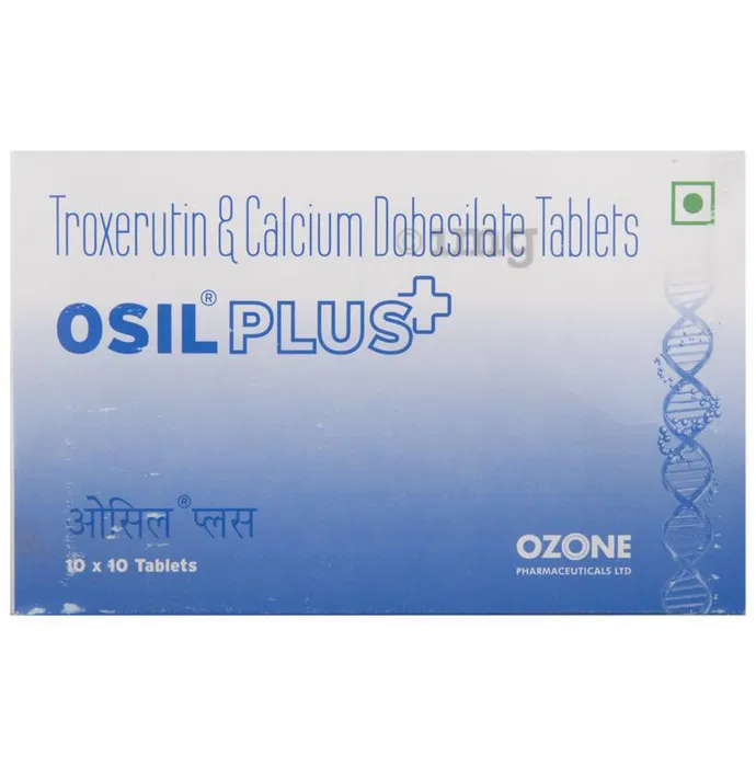 Osil Plus Tablet with Troxerutin and Calcium Dobesilate – PUSHMYCART