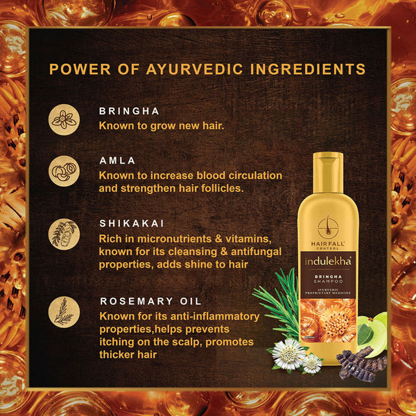 Indulekha Bringha Ayurvedic Shampoo – PUSHMYCART