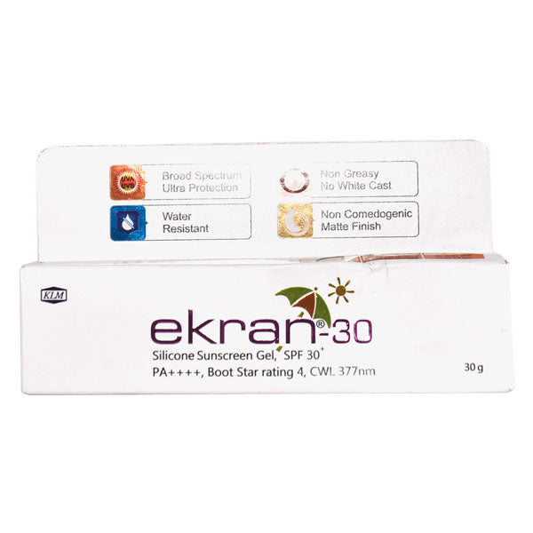 Ekran SPF 30 Silicone Sunscreen Gel SPF 30 PA++++ – PUSHMYCART