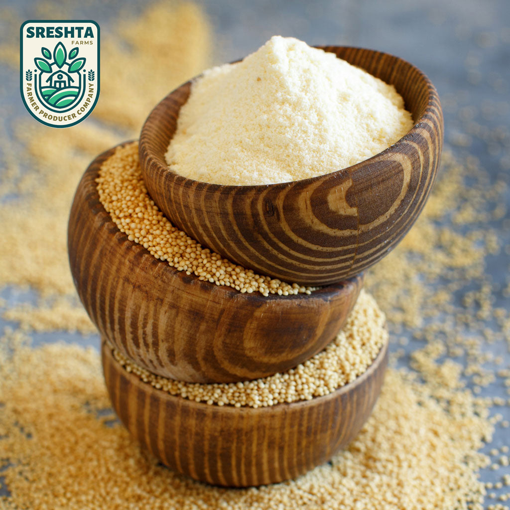 Sreshta Farms Jowar Flour (Jonna Pindi) – PUSHMYCART