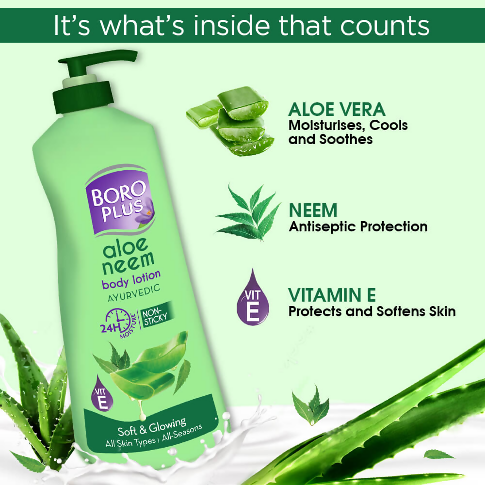 BoroPlus Aloe Neem Body Lotion – PUSHMYCART
