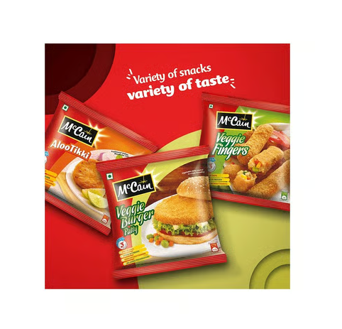 McCain Veg Burger Patty (Frozen) – PUSHMYCART