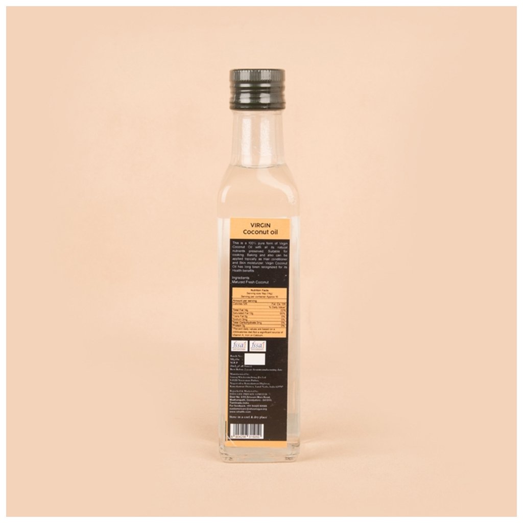 Isha Life Virgin Coconut Oil 250ml – PUSHMYCART