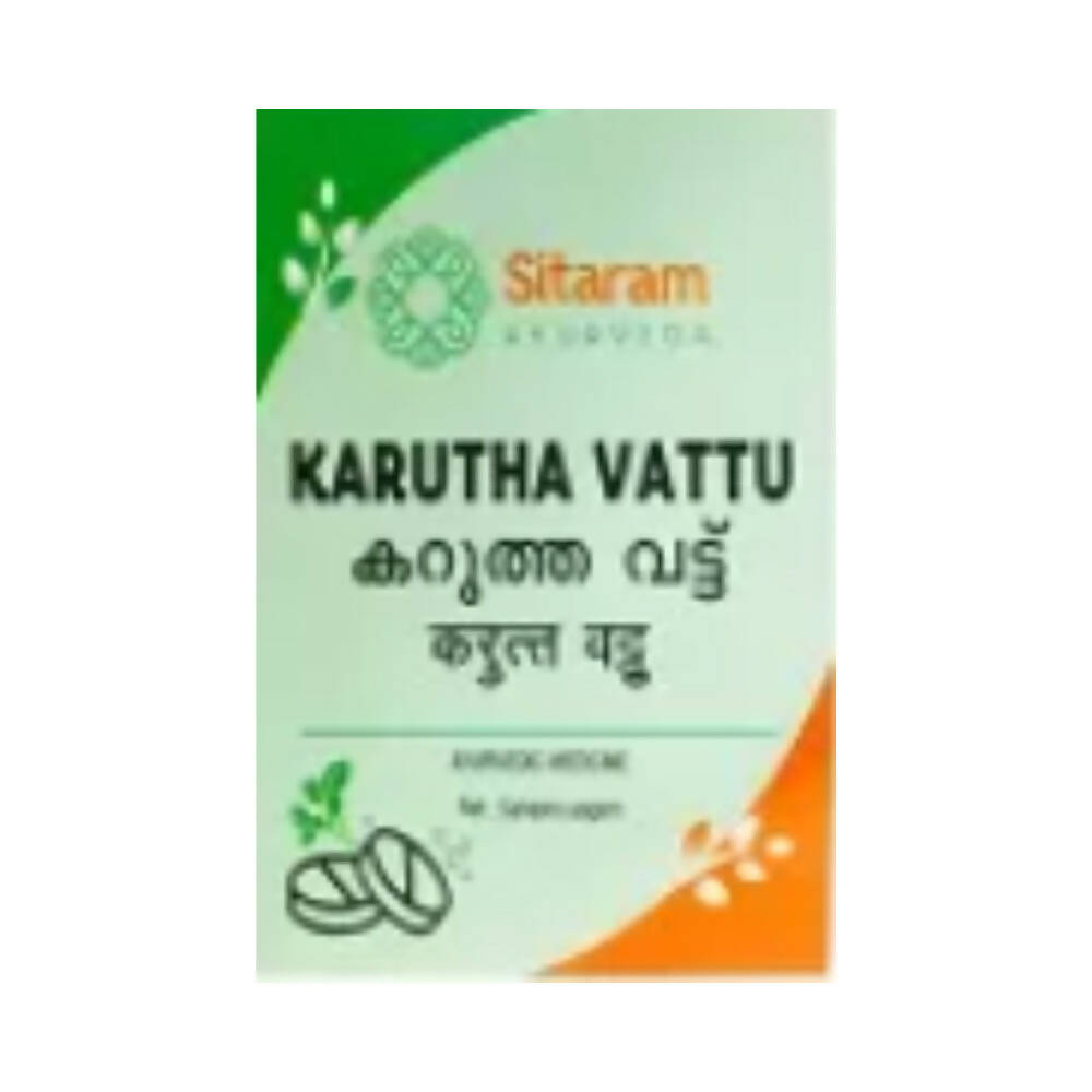 Sitaram Ayurveda Karutha Vattu Gulika Tablets – PUSHMYCART