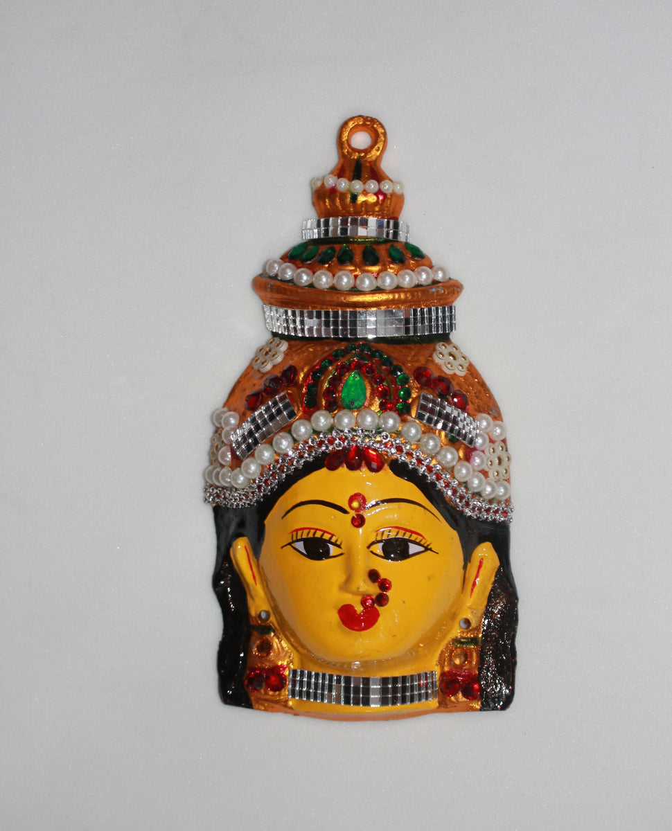 Varalakshmi Face Amman Face Mata Face – PUSHMYCART