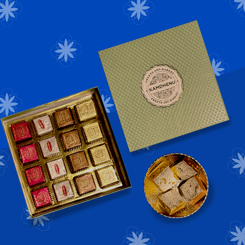 Kamdhenu Mishti Assorted Bites Box – PUSHMYCART