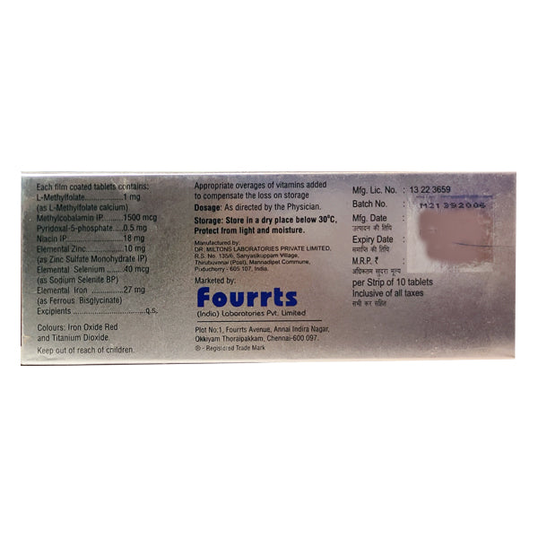 Prenatal Tablet strip of 10 tablets – PUSHMYCART