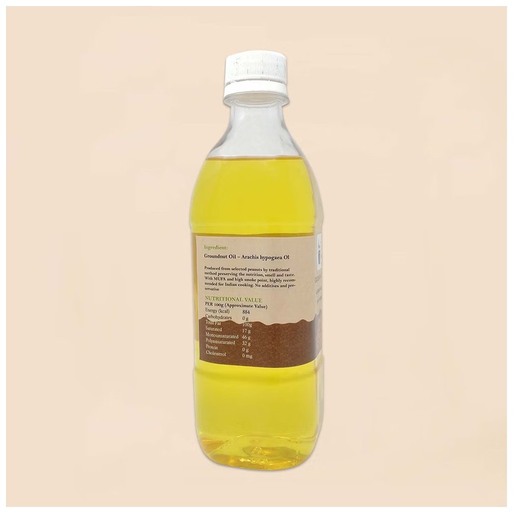 Isha Life Cold Pressed Groundnut Oil – PUSHMYCART