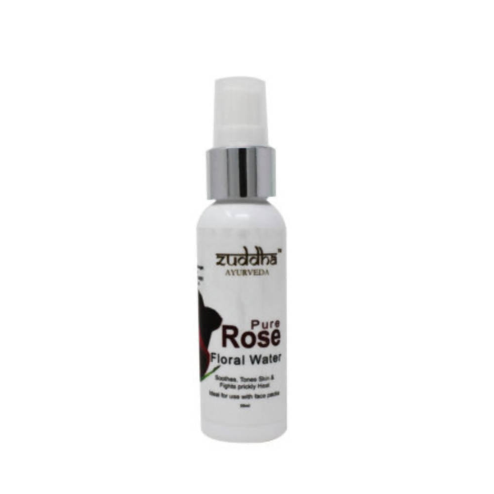 Zuddha Ayurveda Pure Rose Floral Water – PUSHMYCART
