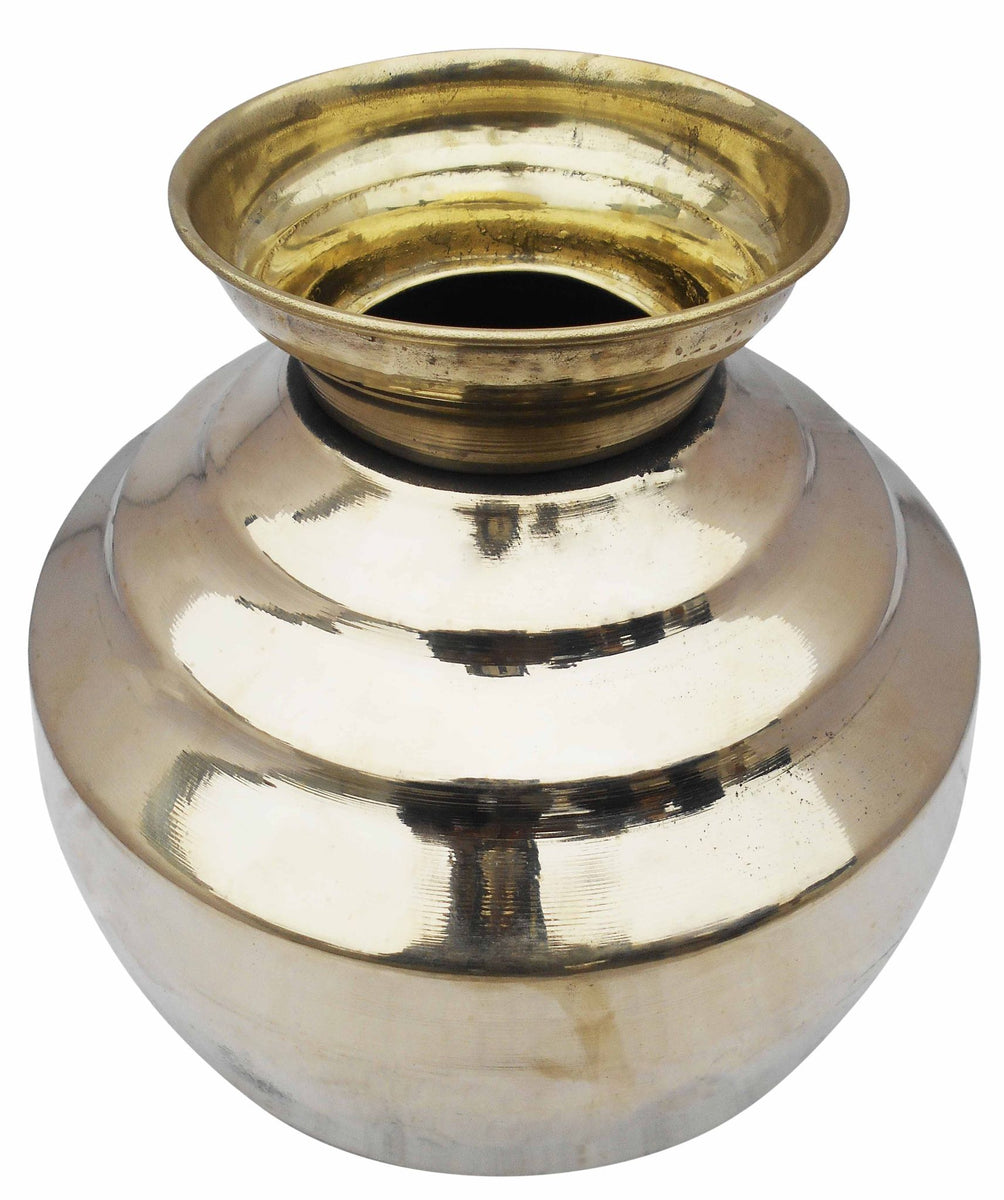 Brass Matka 1.36Kg – PUSHMYCART