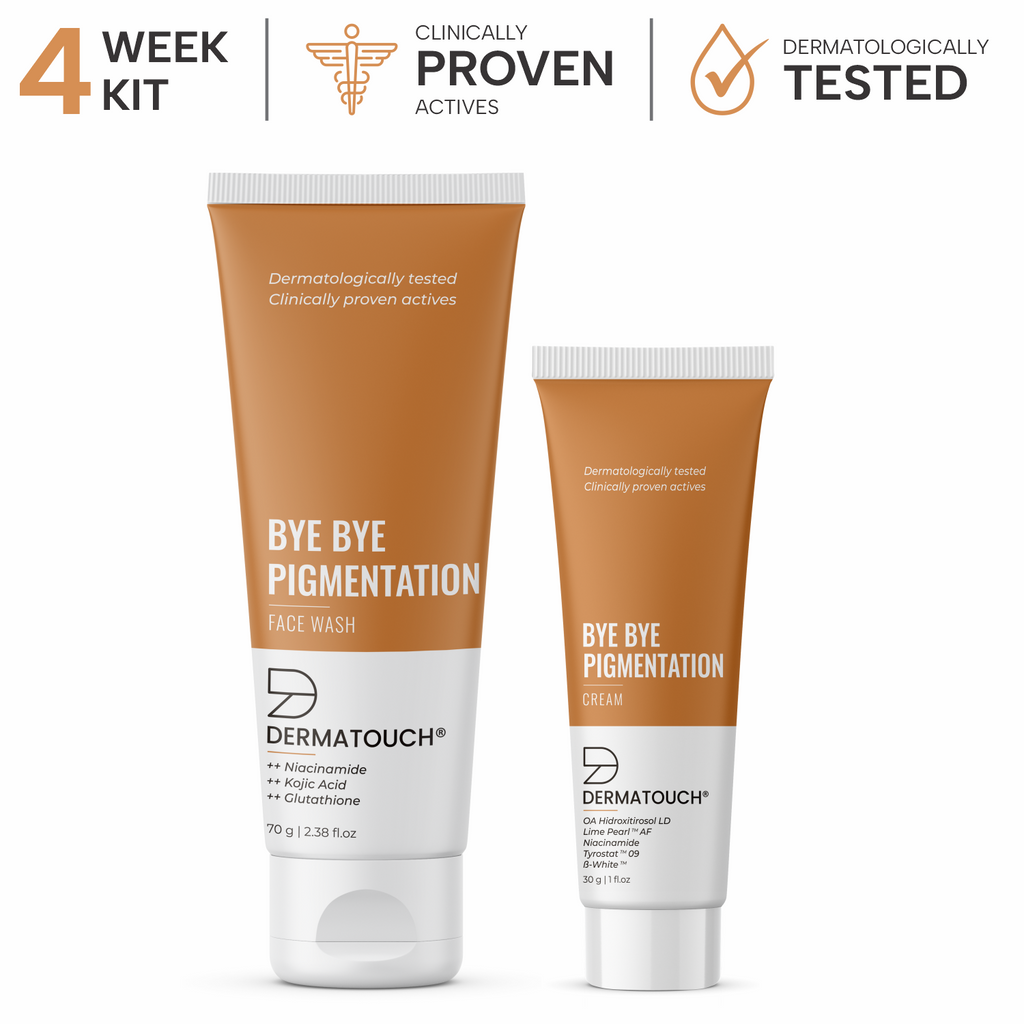 Bye Bye Pigmentation Removal Face Wash 70g & Cream 30G | Combo – PUSHMYCART