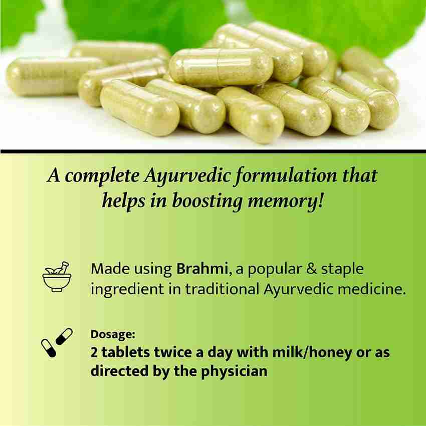 Baidyanath Vansaar Brahmi Bati (Buddhi Vardhak) 30 Tablets – PUSHMYCART