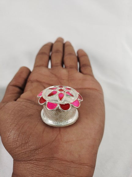 Pure Silver Kajal Box 17.13g – PUSHMYCART