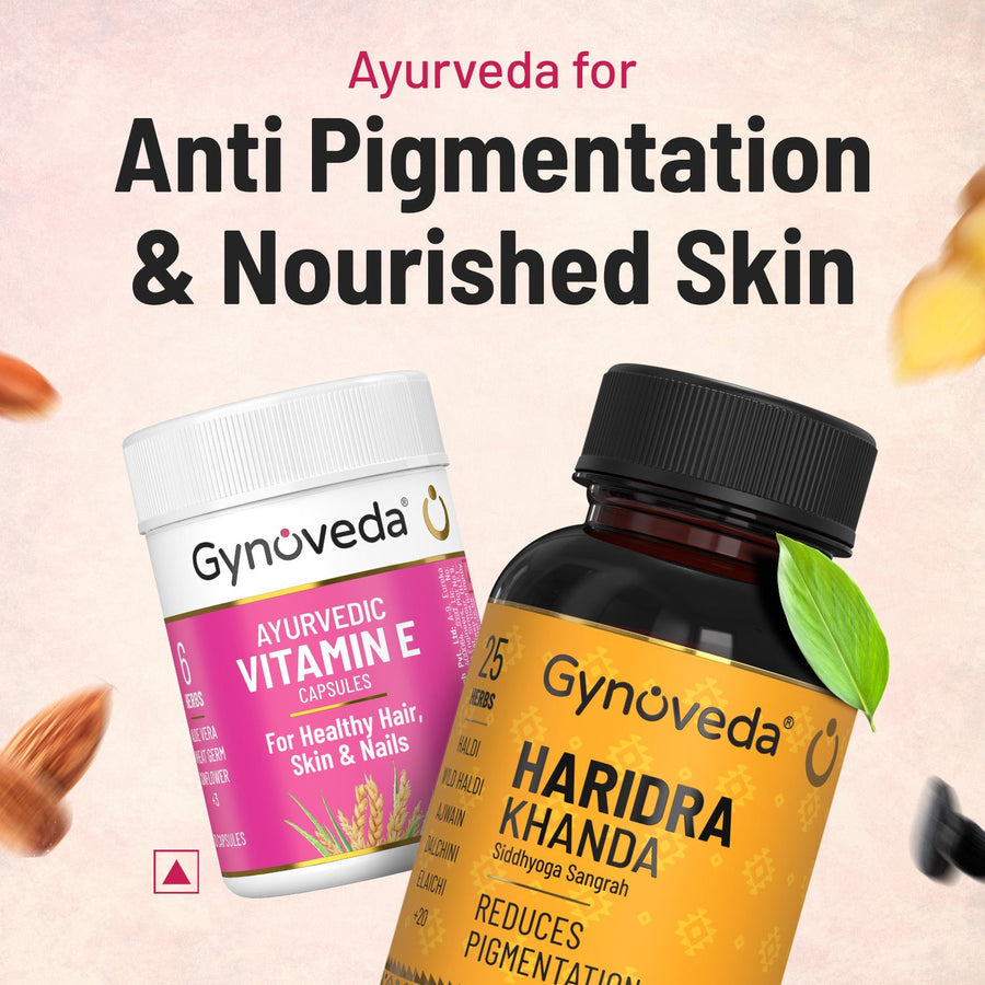 Gynoveda Ayurvedic Haridra Khanda Tablets + Vitamin E Capsules – PUSHMYCART