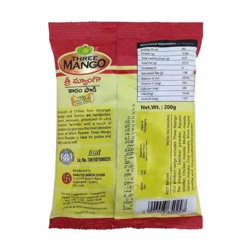 Three Mango Chilli Powder – PUSHMYCART