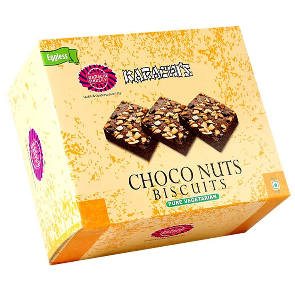 Karachi Bakery Choco Nut Biscuits – PUSHMYCART