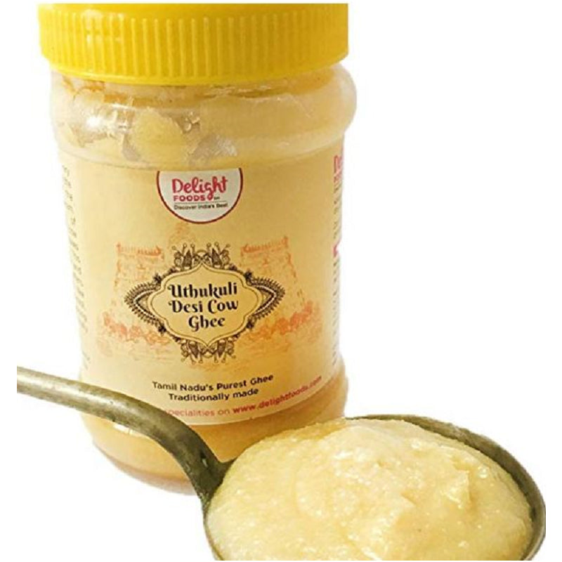 Delight Foods Uthukuli Desi Cow Ghee 200ml – PUSHMYCART